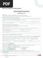 Niva Bupa Claim Form | PDF | Health Care | Social Programs