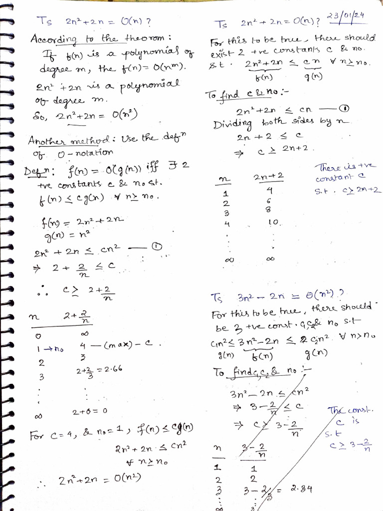 DAA Notes Till 5th Feb | PDF