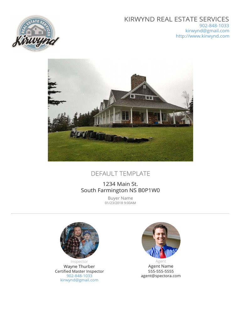 Sample Report!! 2 | PDF | Building Insulation | Roof