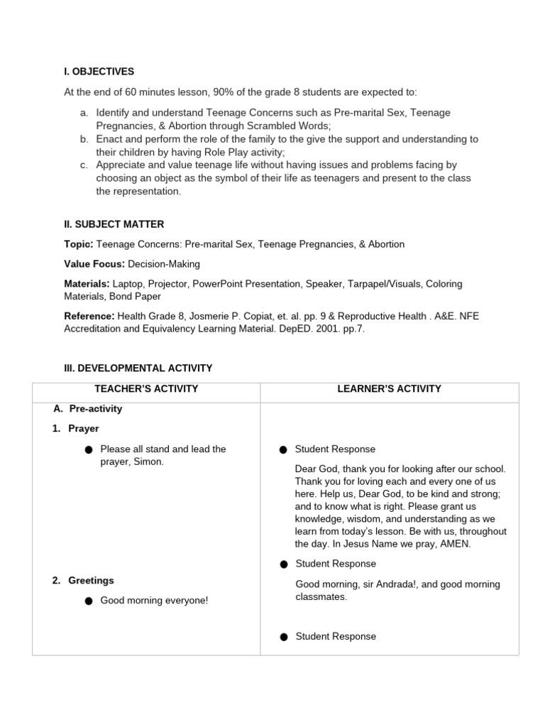 Understanding Teenage Concerns in Health | PDF | Grammar