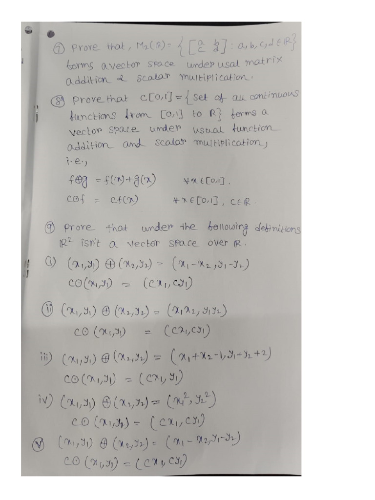 Assignment Vector Space Pg 3 Jpg Pdf