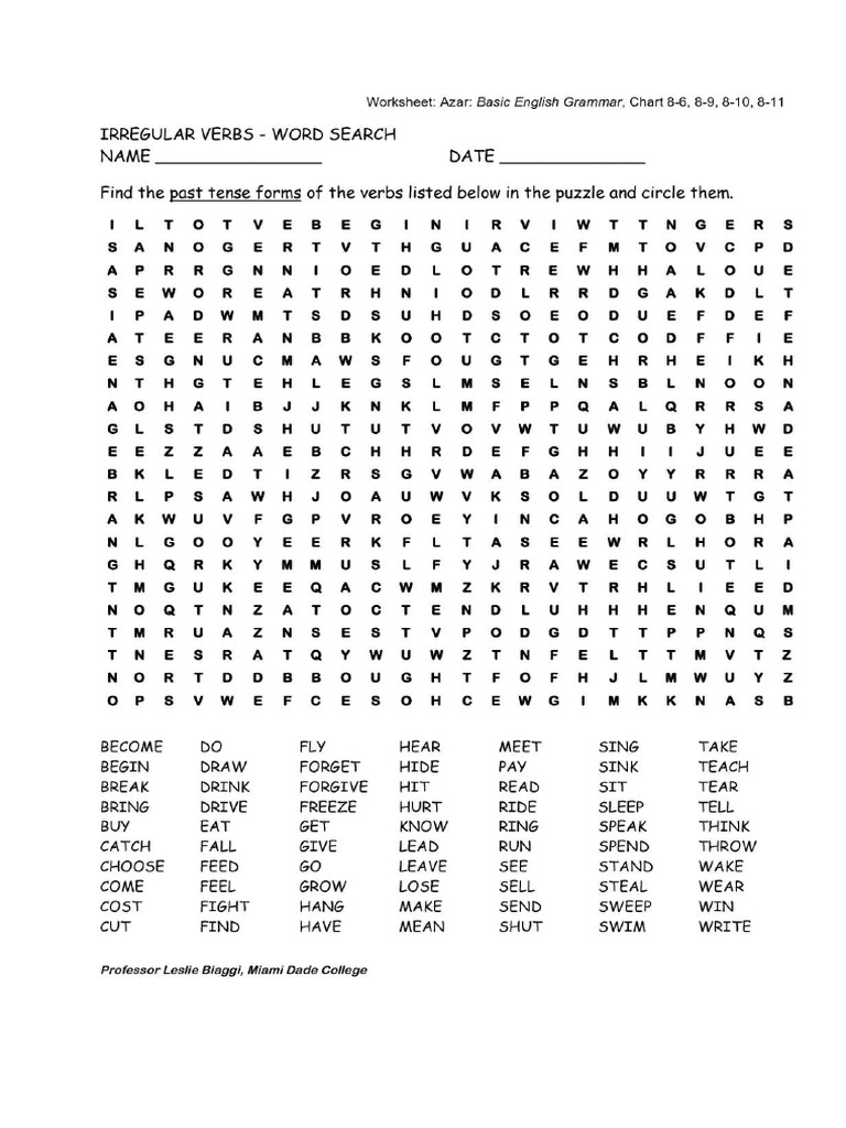 Wordsearch | PDF
