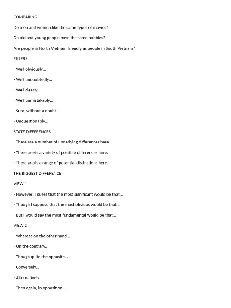 Part 3 Speak | PDF