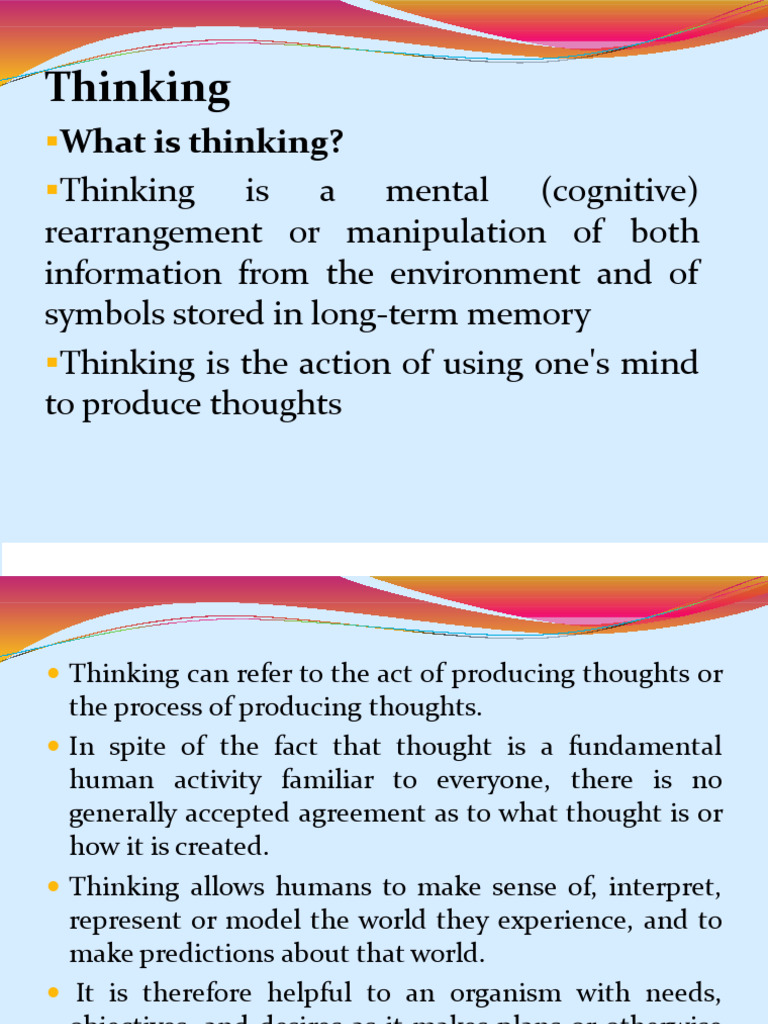 Unit-4-. Thinking and Decision-Making | PDF | Deductive Reasoning | Reason