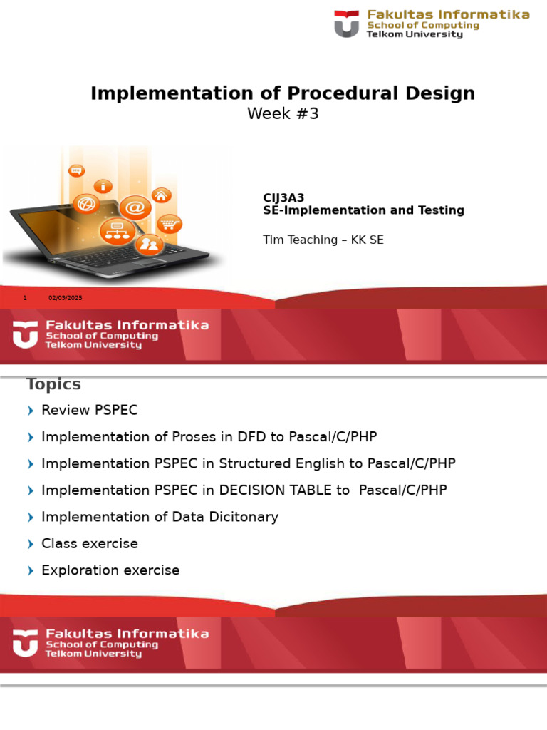 # Cij3a3 #3 - Implementasi Desain Prosedural | PDF | English Language ...