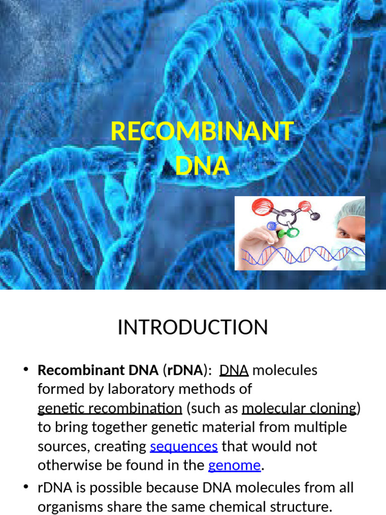 Recombinant DNA Upkj2r | PDF | Recombinant Dna | Molecular Cloning