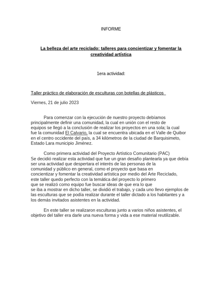 Informe Final | PDF