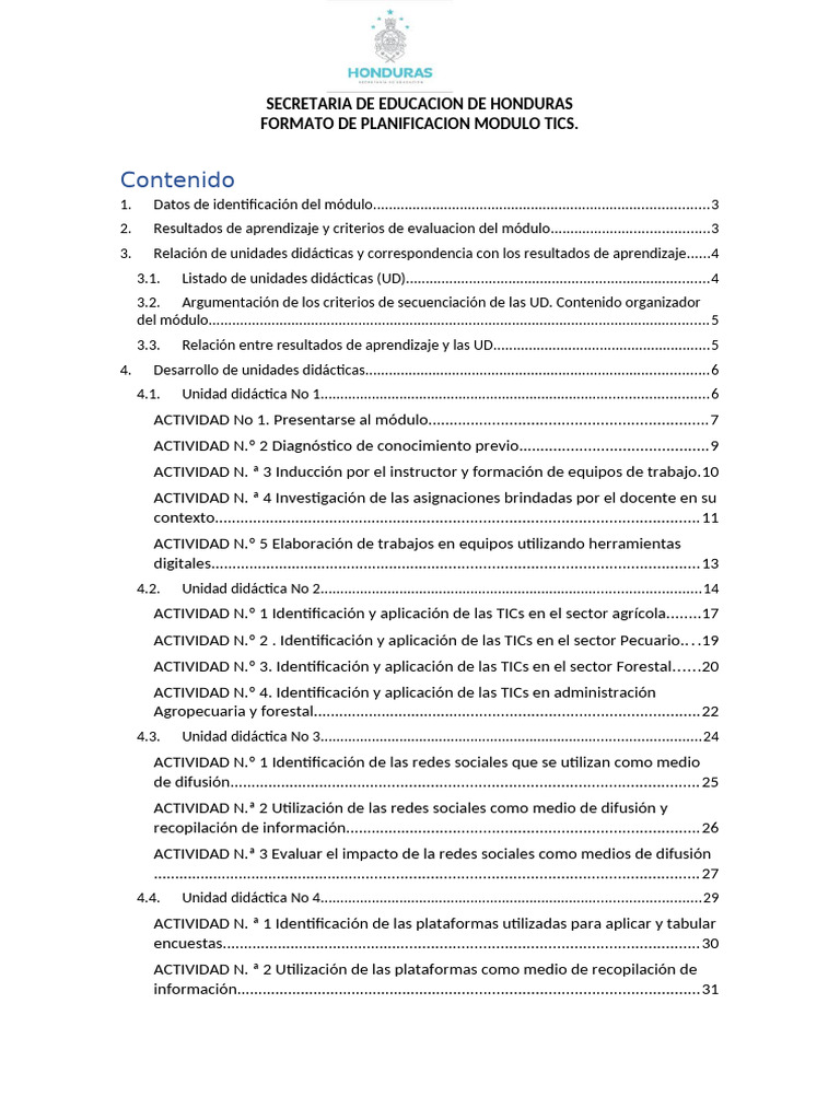modulo TICS | PDF | Videotelefonía | Evaluación