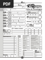 Ficha RPG Personalizada | PDF