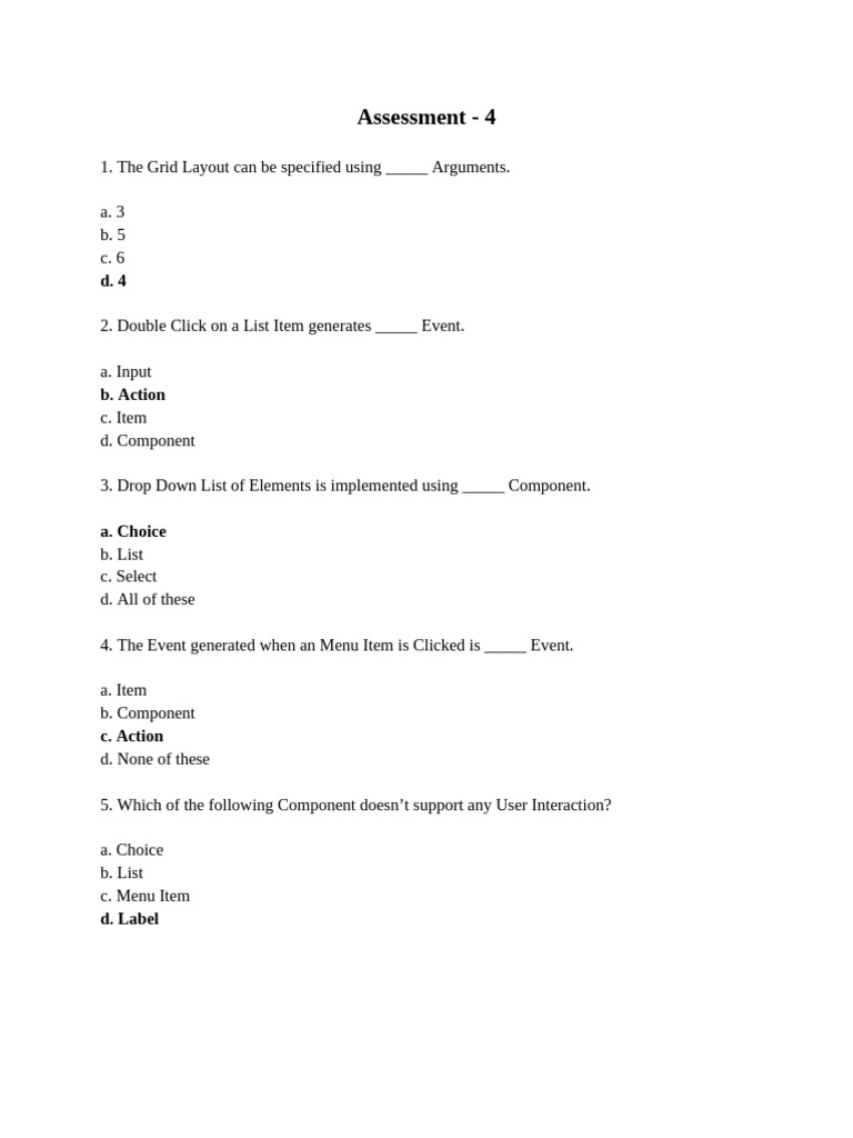 Continuous Assessment - 4 | PDF
