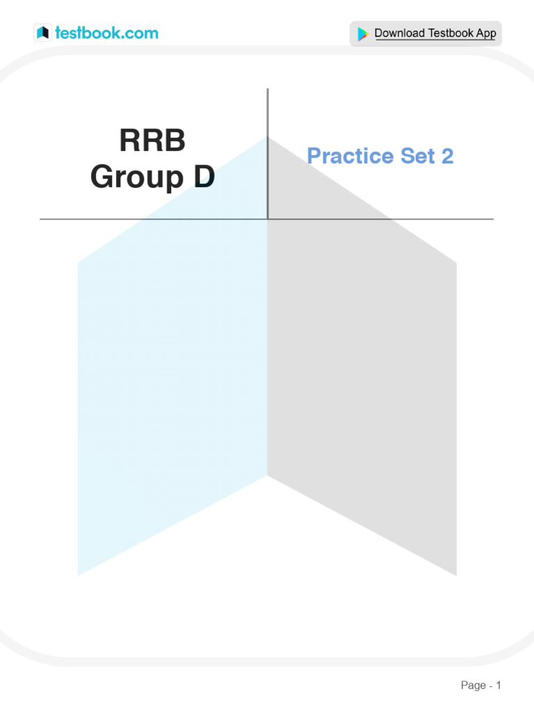 RRB Group D Practice Set 2 8362a7dc | PDF | Redox