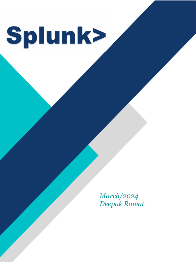 splunk_1111 | PDF | Command Line Interface | Computing