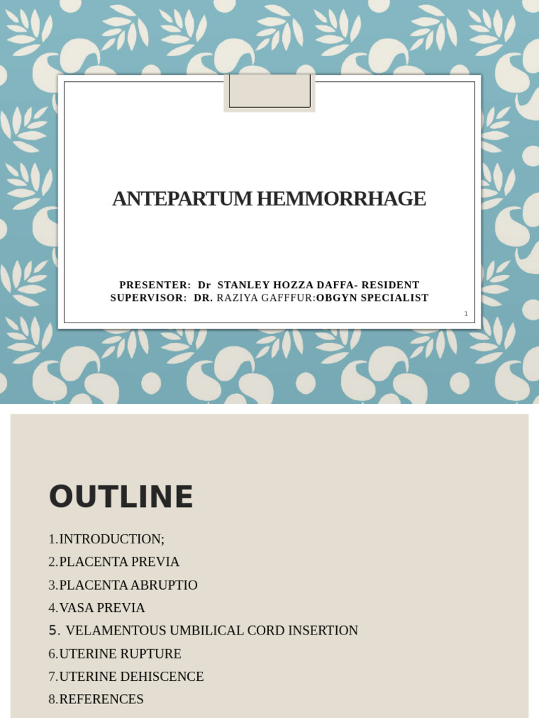 Aph. 2024 April | PDF | Childbirth | Uterus