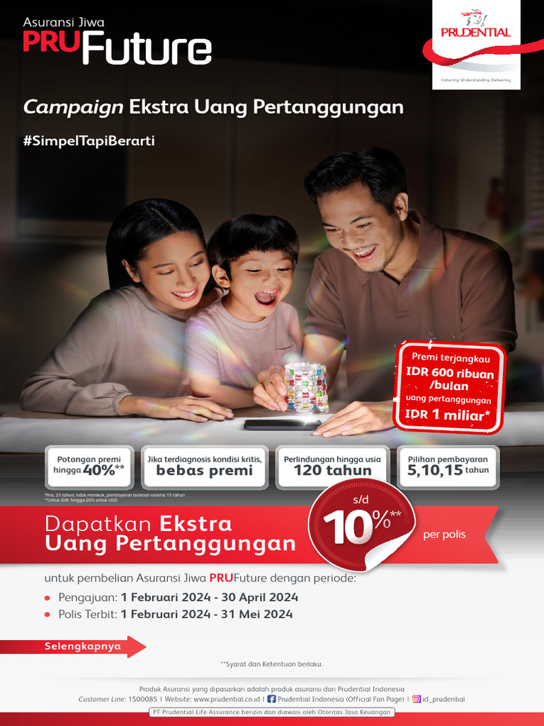 Agent Flyer Customer Campaign PRUFuture Update 240205 FA Edit | PDF