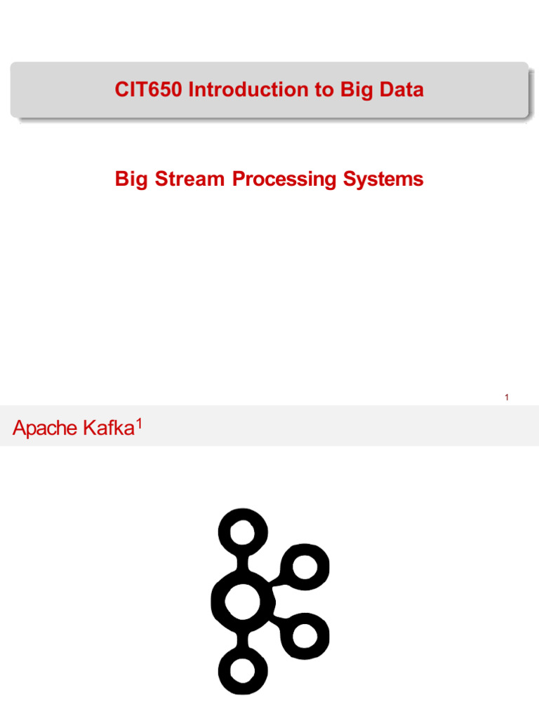 Big Data Streaming with Kafka | PDF | Computer Cluster | Information Technology