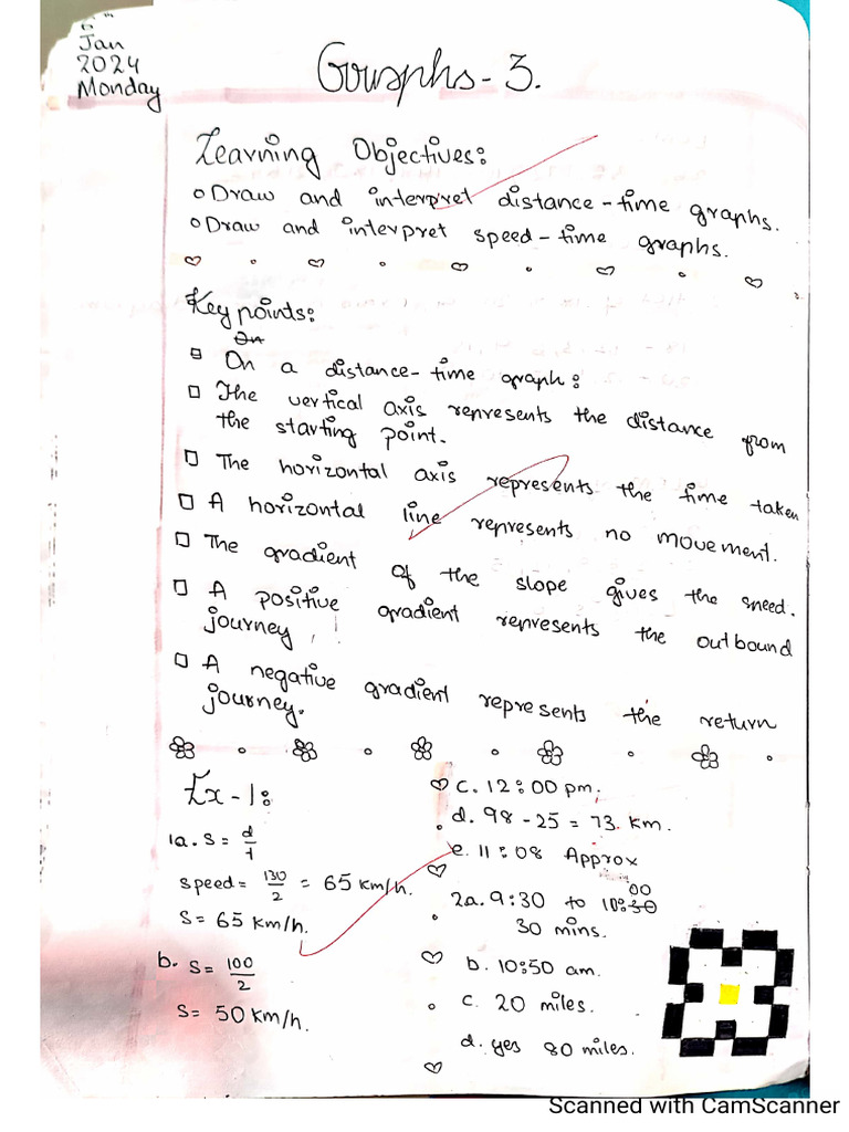 Grade 7 Graphs 3 Notes | PDF