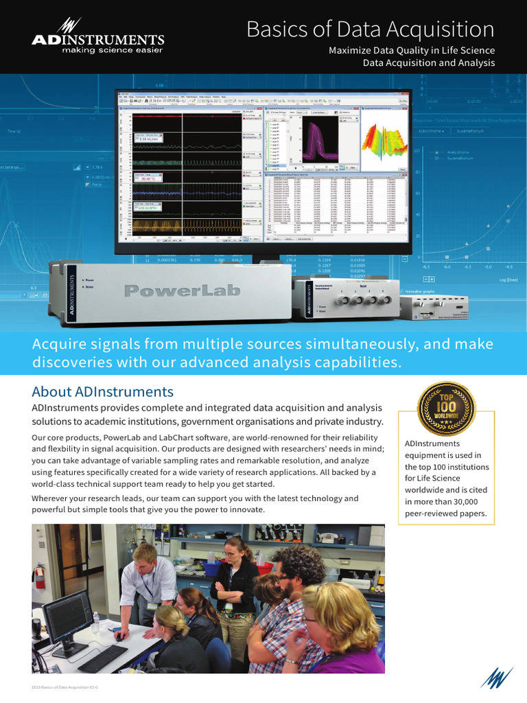 Basics Data Acquisition | PDF | Sampling (Signal Processing) | Filter (Signal Processing)