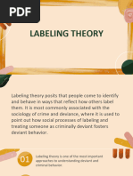 Howard Becker Labelling Theory | PDF | Deviance (Sociology) | Social Stigma