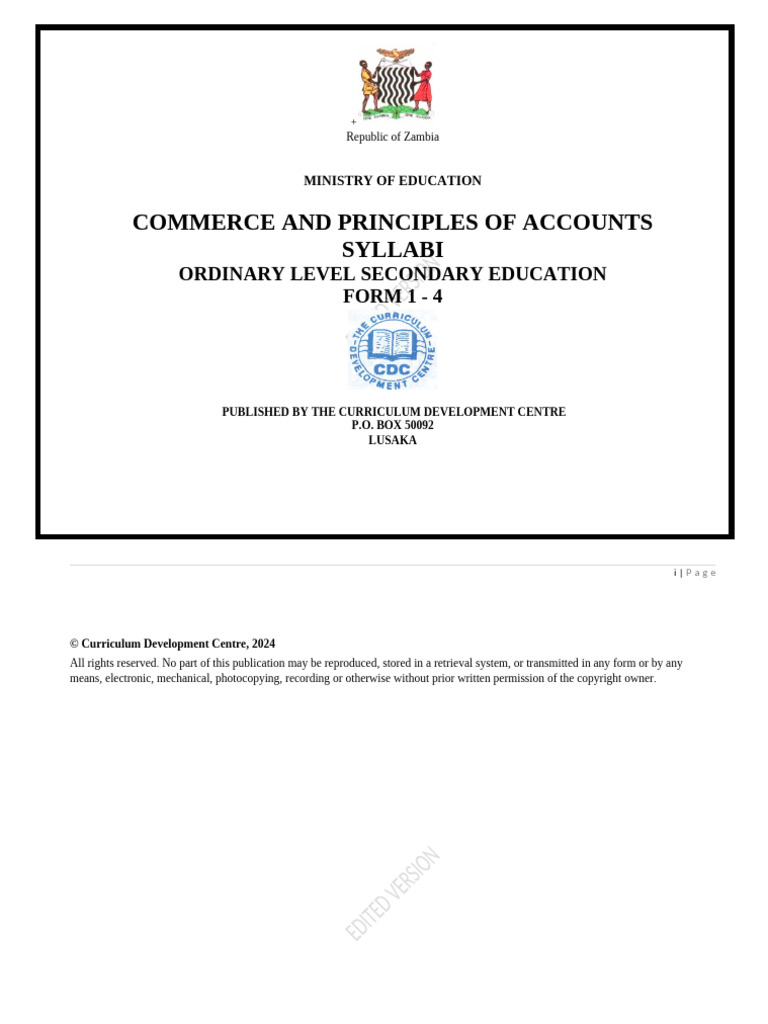Extract of Principles of Accounts | PDF | Educational Assessment | Learning