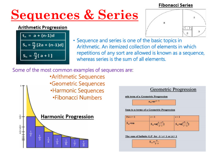 Sequences and Series | PDF