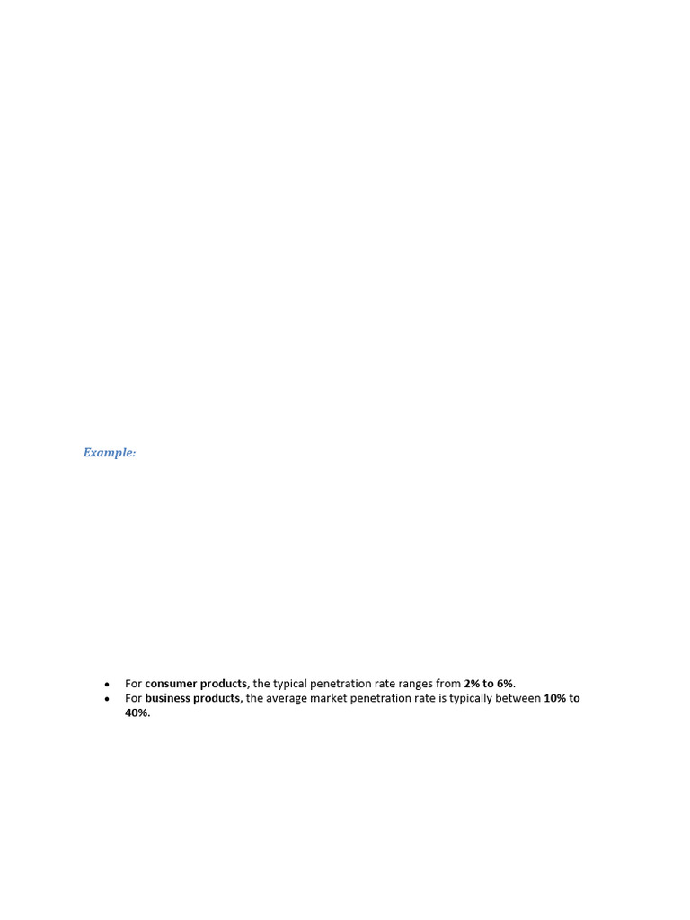 Market Penetration | PDF | Pricing | Market Share Market Penetration | PDF | Pricing | Market Share