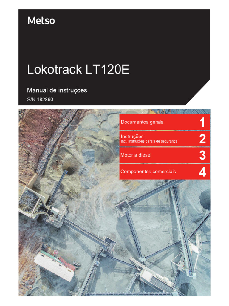 Manual LT120E 182860 PT | PDF | Motores | Direitos Autorais
