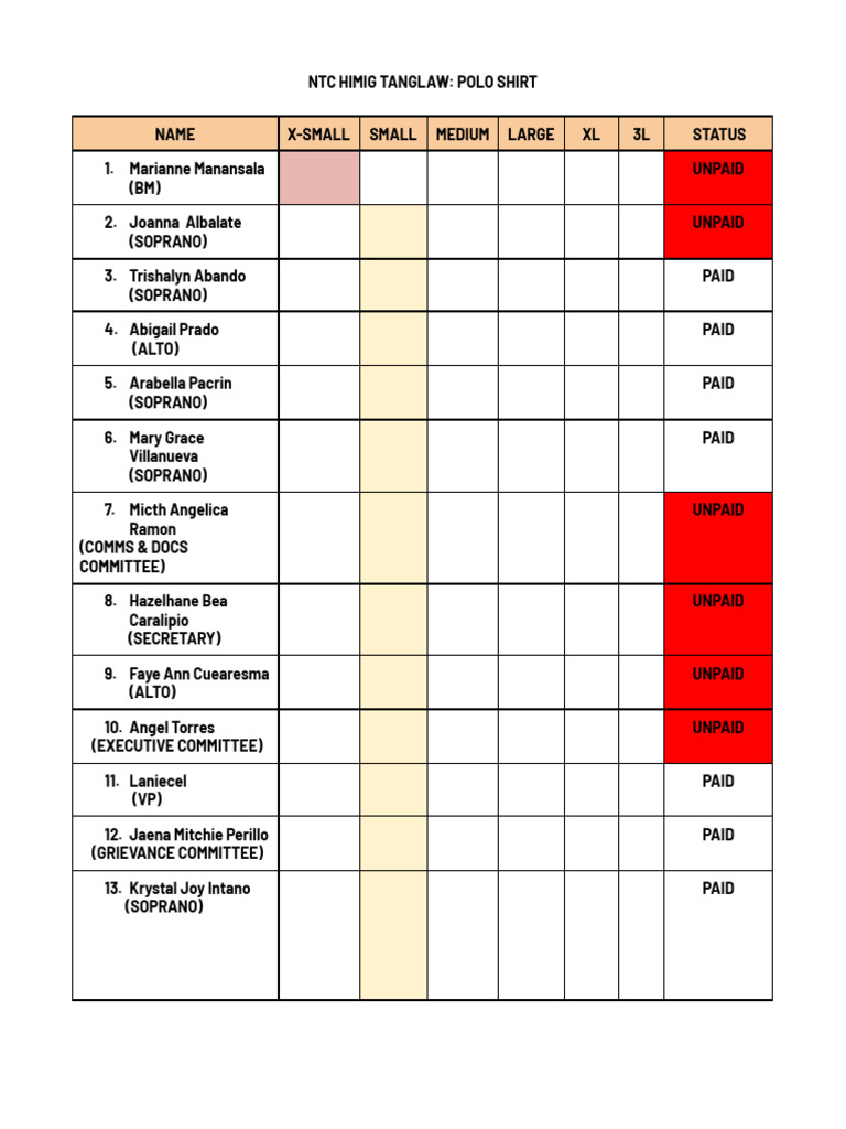 Ntc Himig Tanglaw Polo Shirt 1 | PDF