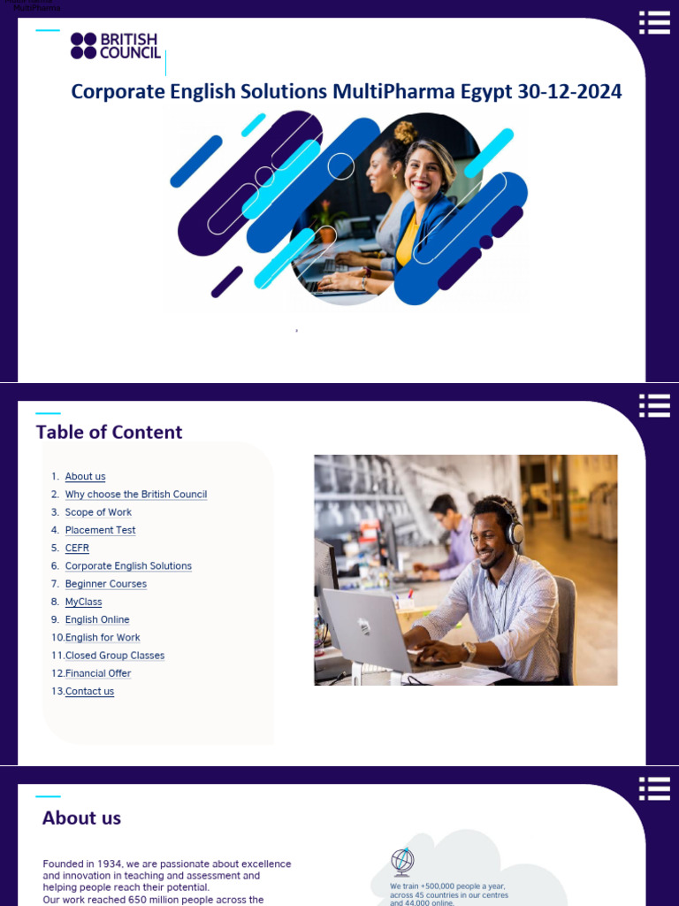 Corporate English Solutions MultiPharma Egypt 30-12-2024 | PDF ...