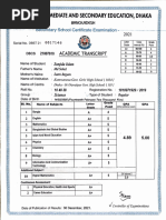 SSC Certificate Editable Format | PDF