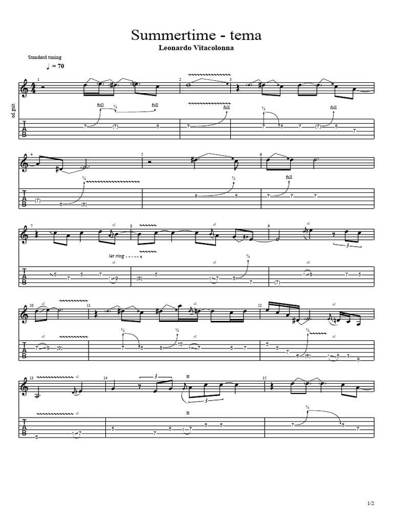 Summertime - Tema | PDF