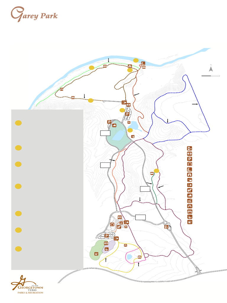 Garey-Park-Trail-Map_FINAL | PDF | Trail
