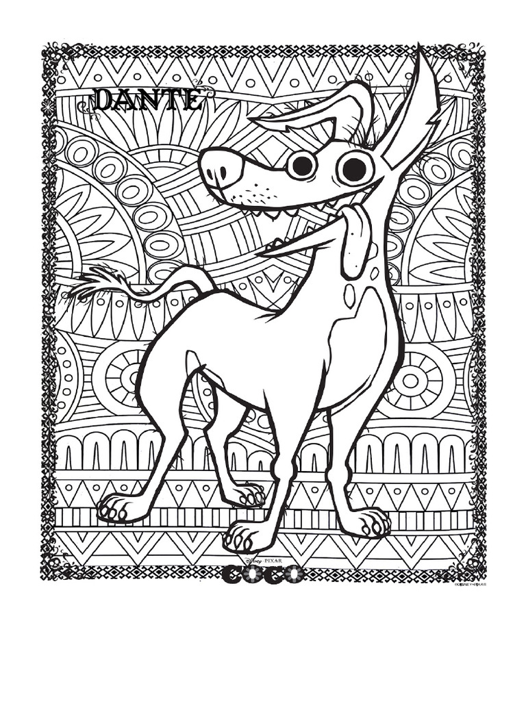 Coloring For Kids Coco 26783 | PDF