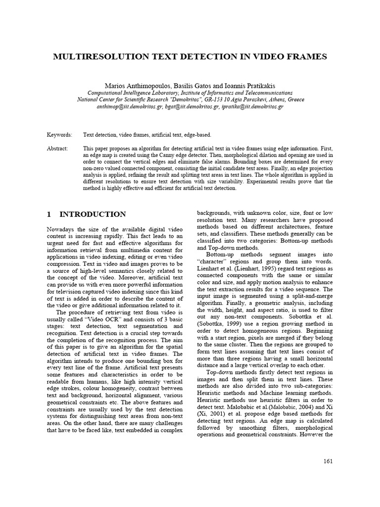 VISAPP_VOCR | PDF | Display Resolution | Imaging