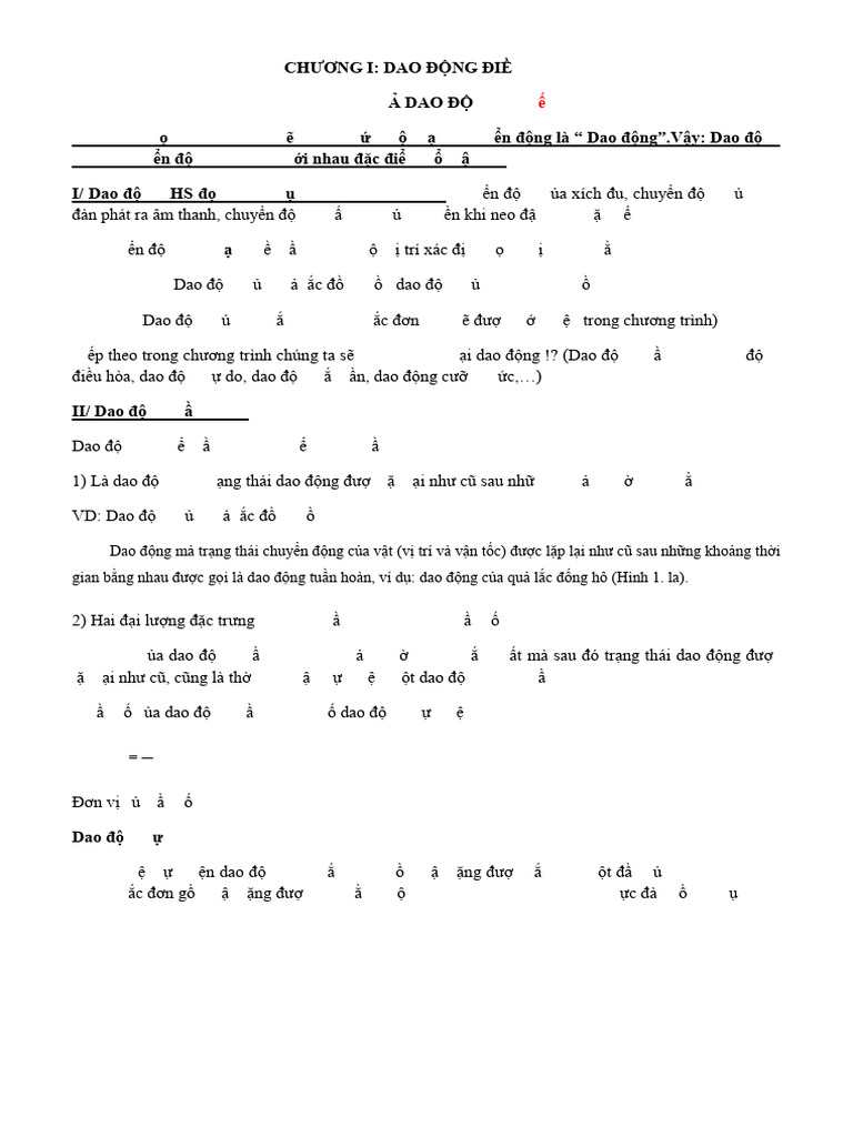 Bai 1 Mo Ta Dao Dong K11 (23 - 24) (Tiet 1,2) | PDF