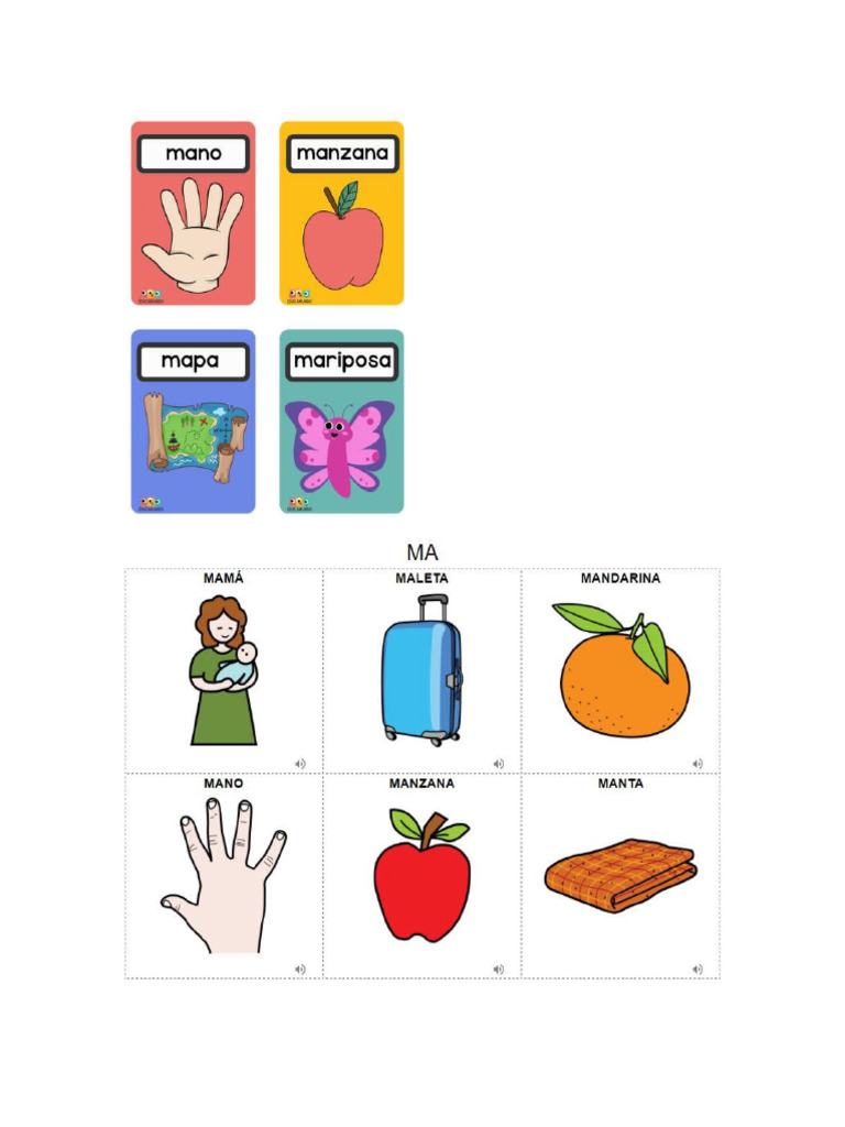 Palabras Con Ma | PDF