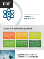 Types of Rxns Summary Table Chart | PDF
