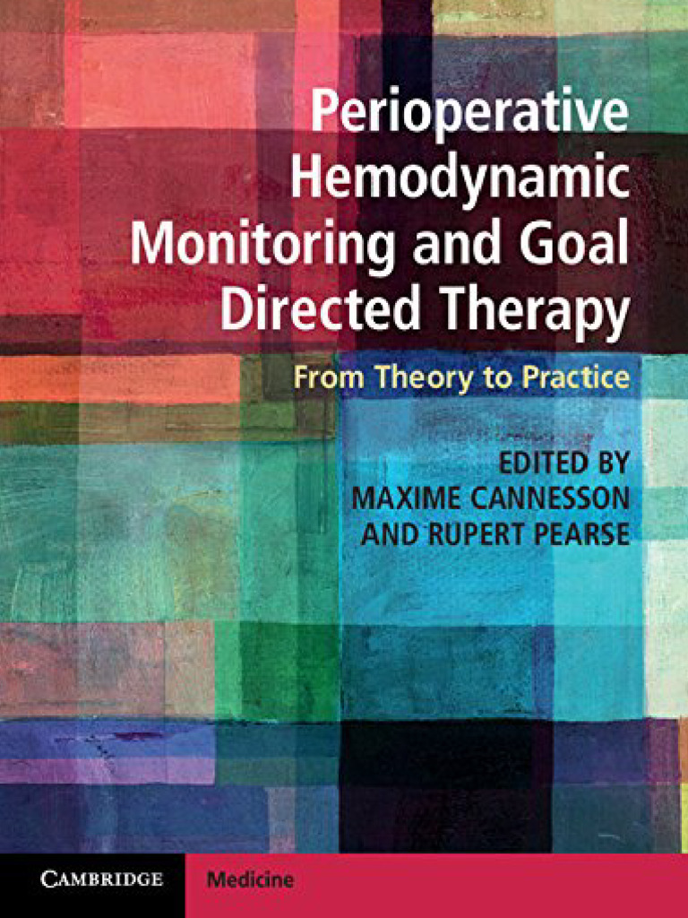 Perioperative Hemodynamic Monitoring and Goal Directed Therapy, From Theory to Practice | PDF ...