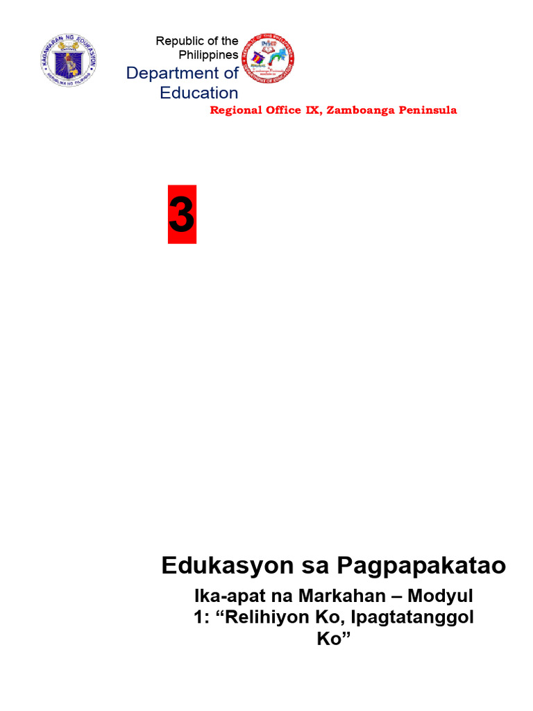 ESP 3_4Q_reg_Module 1 | PDF