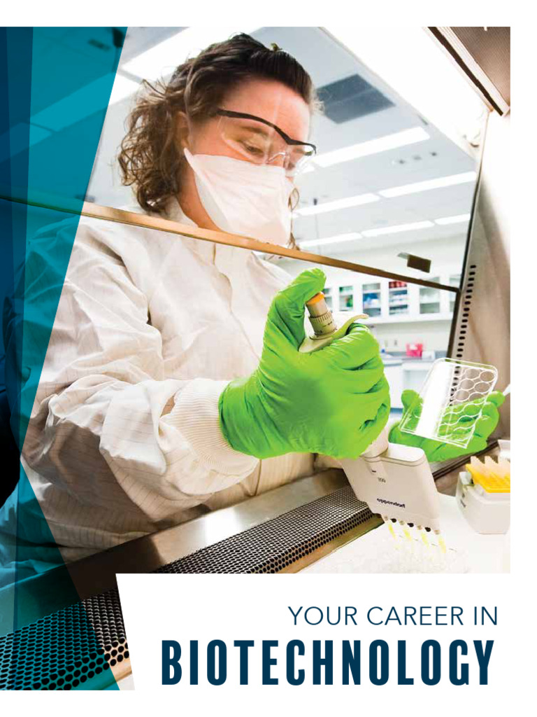 Career Opportunities in Biotechnology | PDF | Biotechnology | Clinical ...