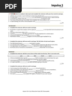 Impulse 3 Test Answer Key | PDF