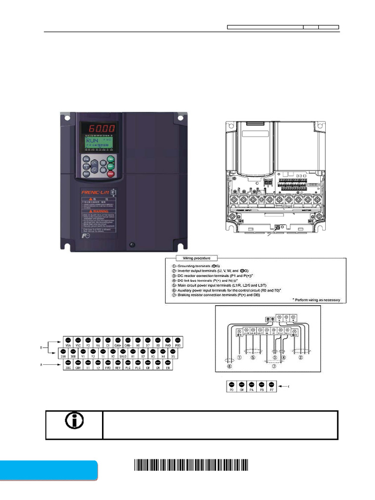 DC82501Q01 - CRONO - VVVF FE FrenicLift - Configuration Manual - r0 - En-1 | PDF | Electrical ...