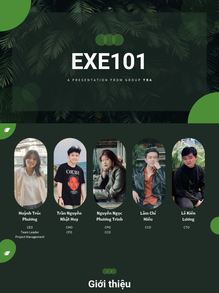 EXE101 - Ý Tư NG Nhóm TRA | PDF