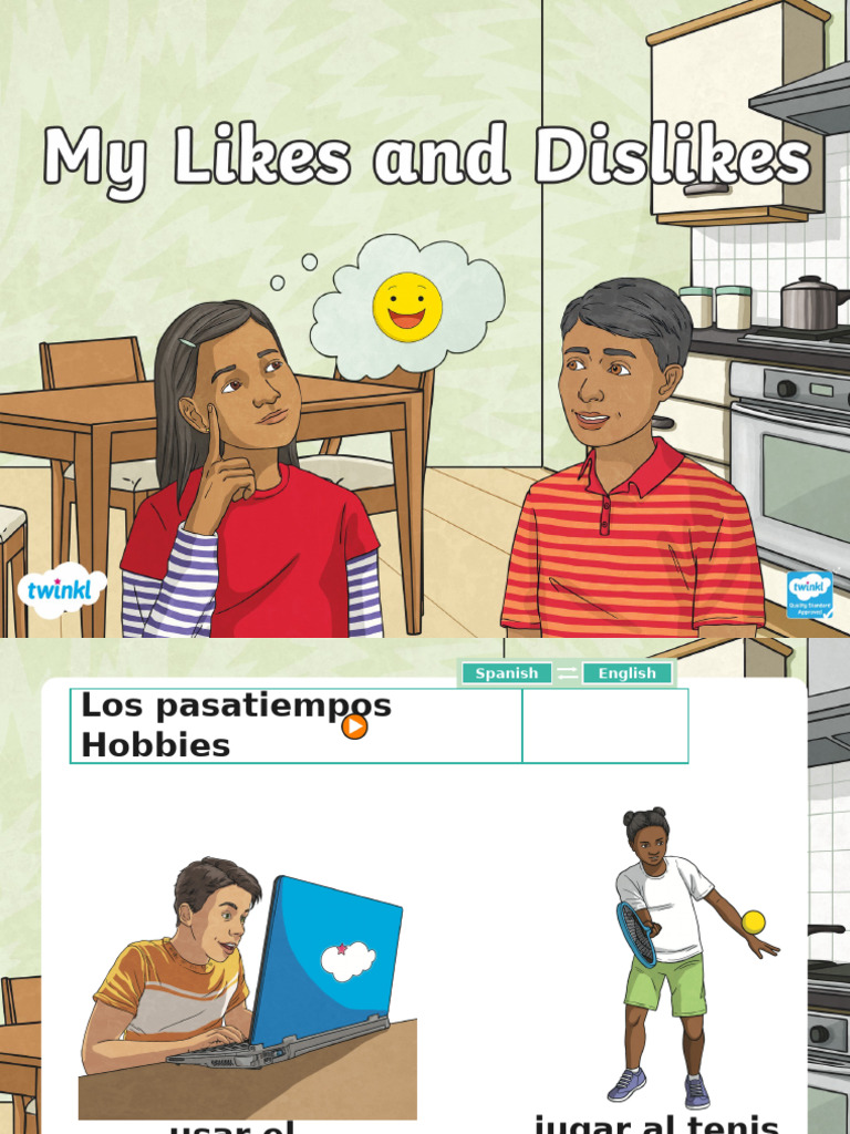 My Likes and Dislikes - PPT YEAR 5 PERU | PDF