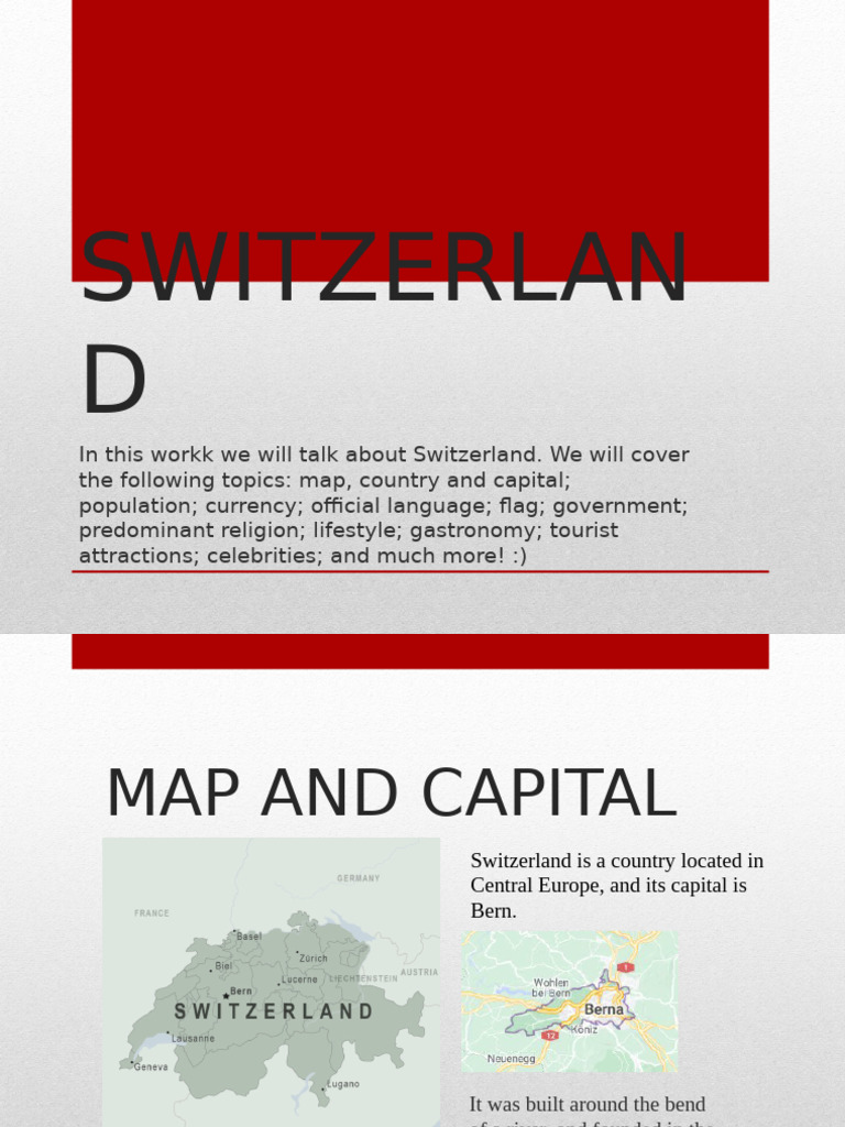 Switzerland (2) | PDF | Switzerland | Cuisine