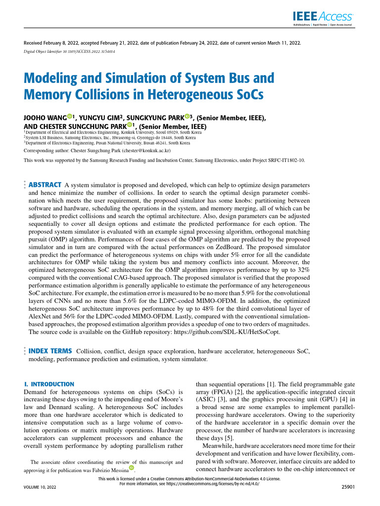Modeling_and_Simulation_of_System_Bus_and_Memory_Collisions_in_Heterogeneous_SoCs | PDF | System ...