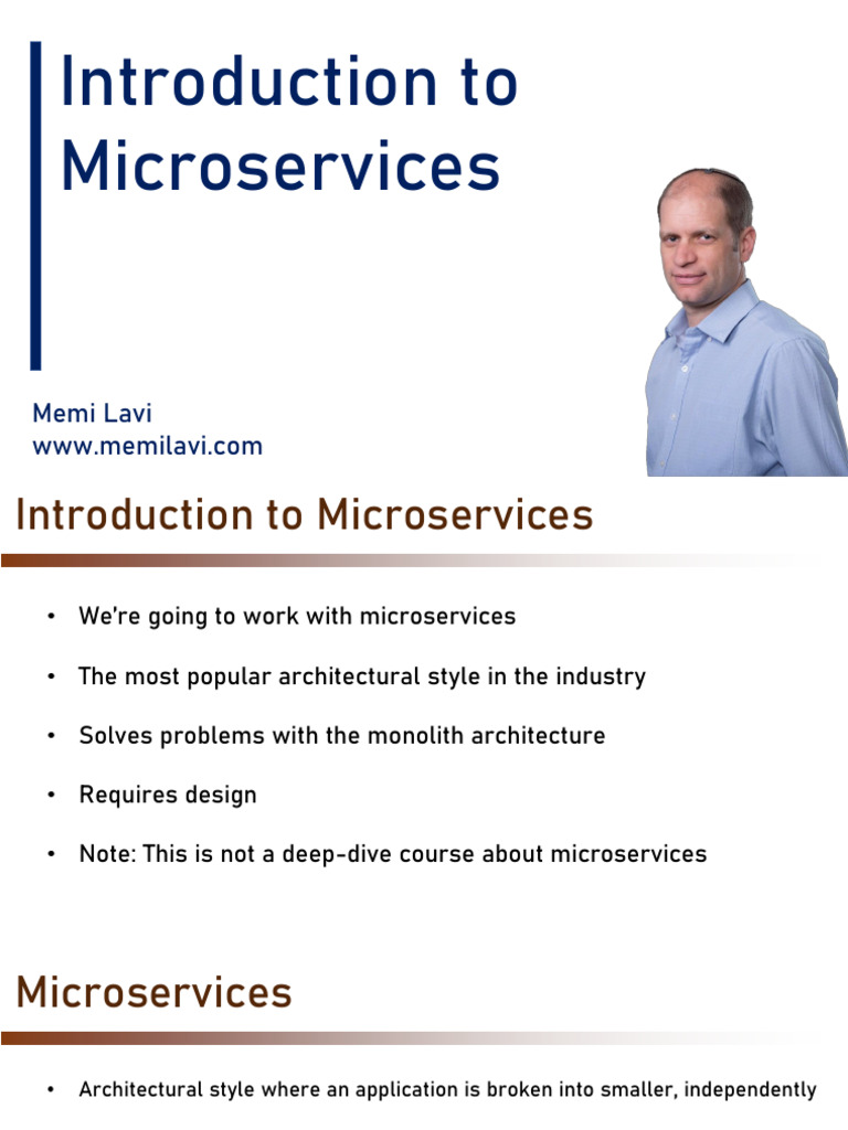 Microservices for Developers | PDF