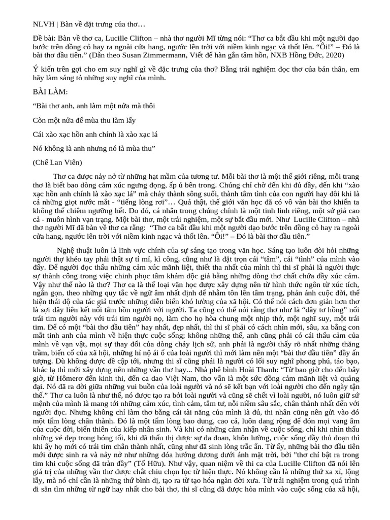 Tuyển tập bài làm HSG | PDF