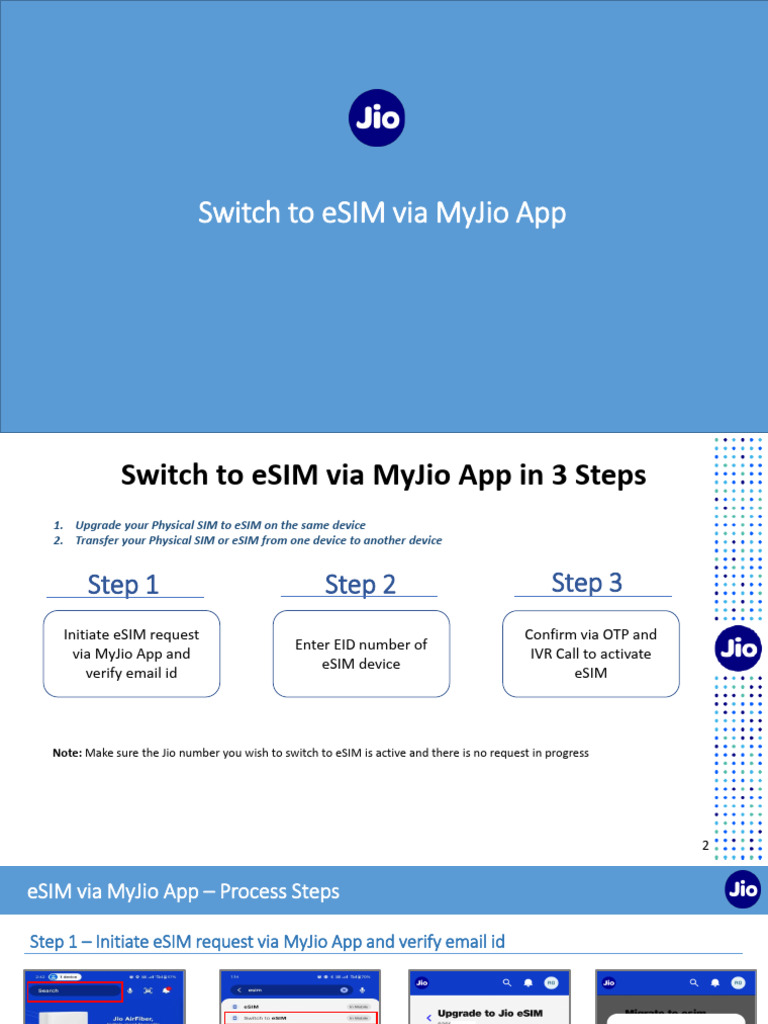 esim-via-myjio-app-30-sep-2024 | PDF | Ios | Qr Code