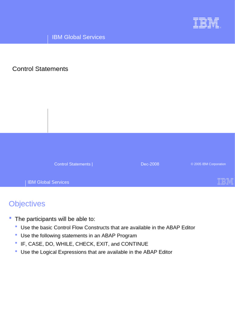 Chapter 06 - Control Statements | PDF | Control Flow | Computer Programming