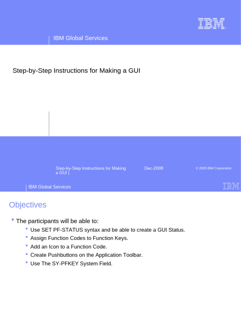 Chapter 05 - Step-By-Step Instructions For Making A GUI | PDF | Graphical User Interfaces ...